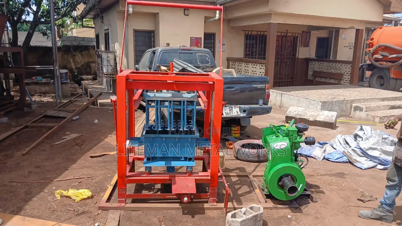4in1 Block Machine With Diseal Engine in Achimota - Manufacturing ...