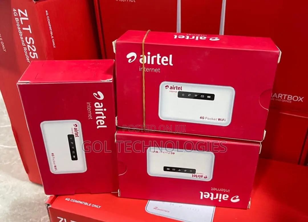 Airtel Universal Pocket Wifi/Mifi With Network Port Smartbox in Tesano ...