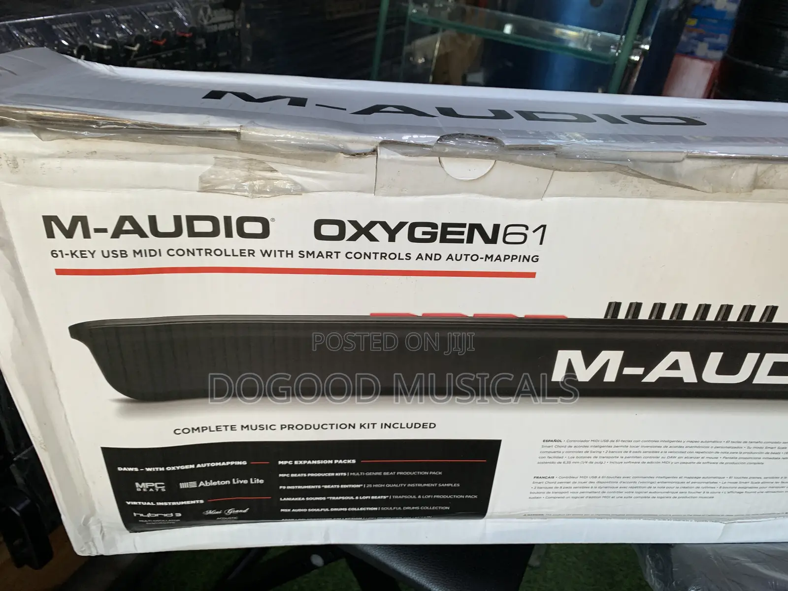 M-Audio Oxygen-61 USB Midi Keyboard Controller in Accra Metropolitan ...