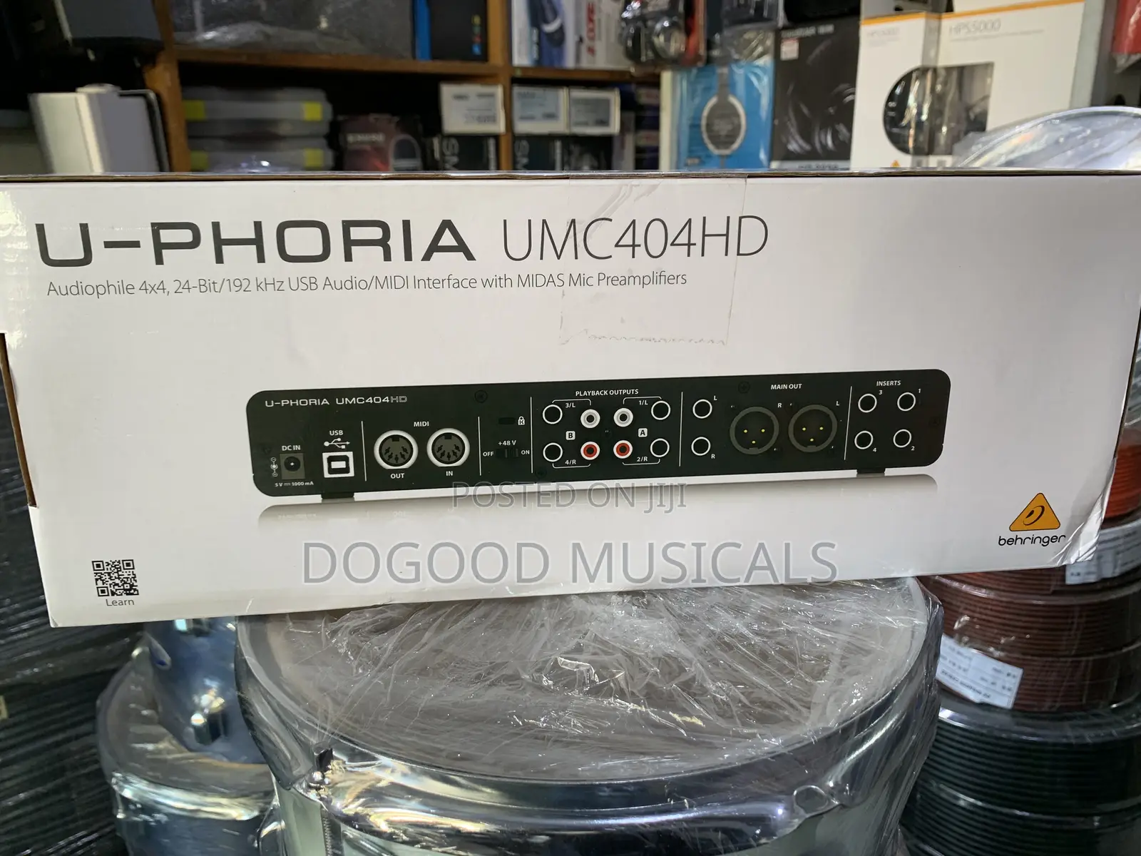 Behringer U-Phoria Umc404hd USB Audio/Midi Interface in Accra ...