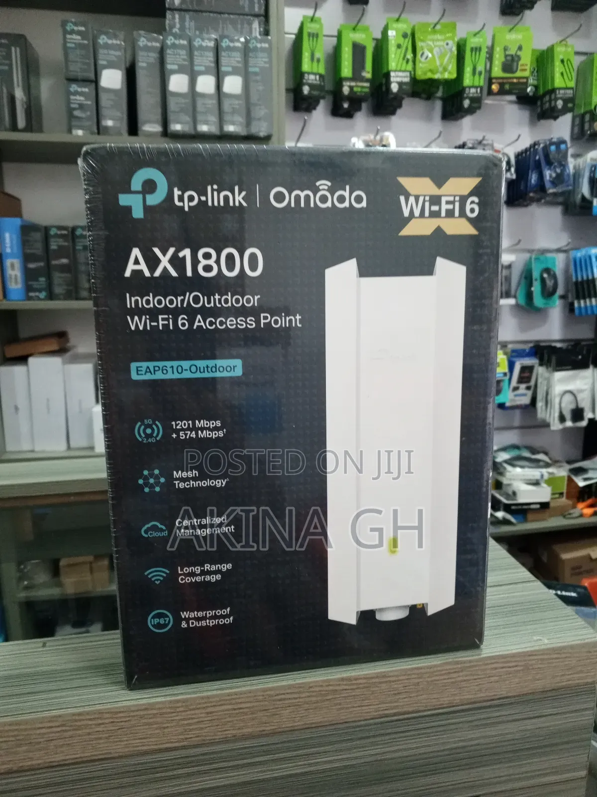Tp-Link Omada Ax1800 Wi-Fi 6 Access Point Eap610 in Lapaz - Networking ...