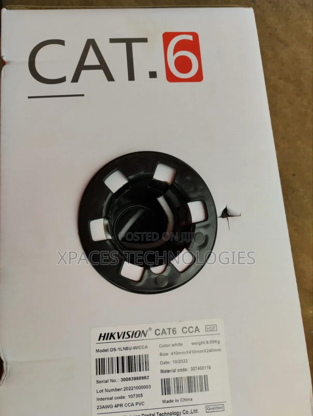 Hikvision Cat6 CCA Utp Indoor Networking Cable 305m in Madina ...