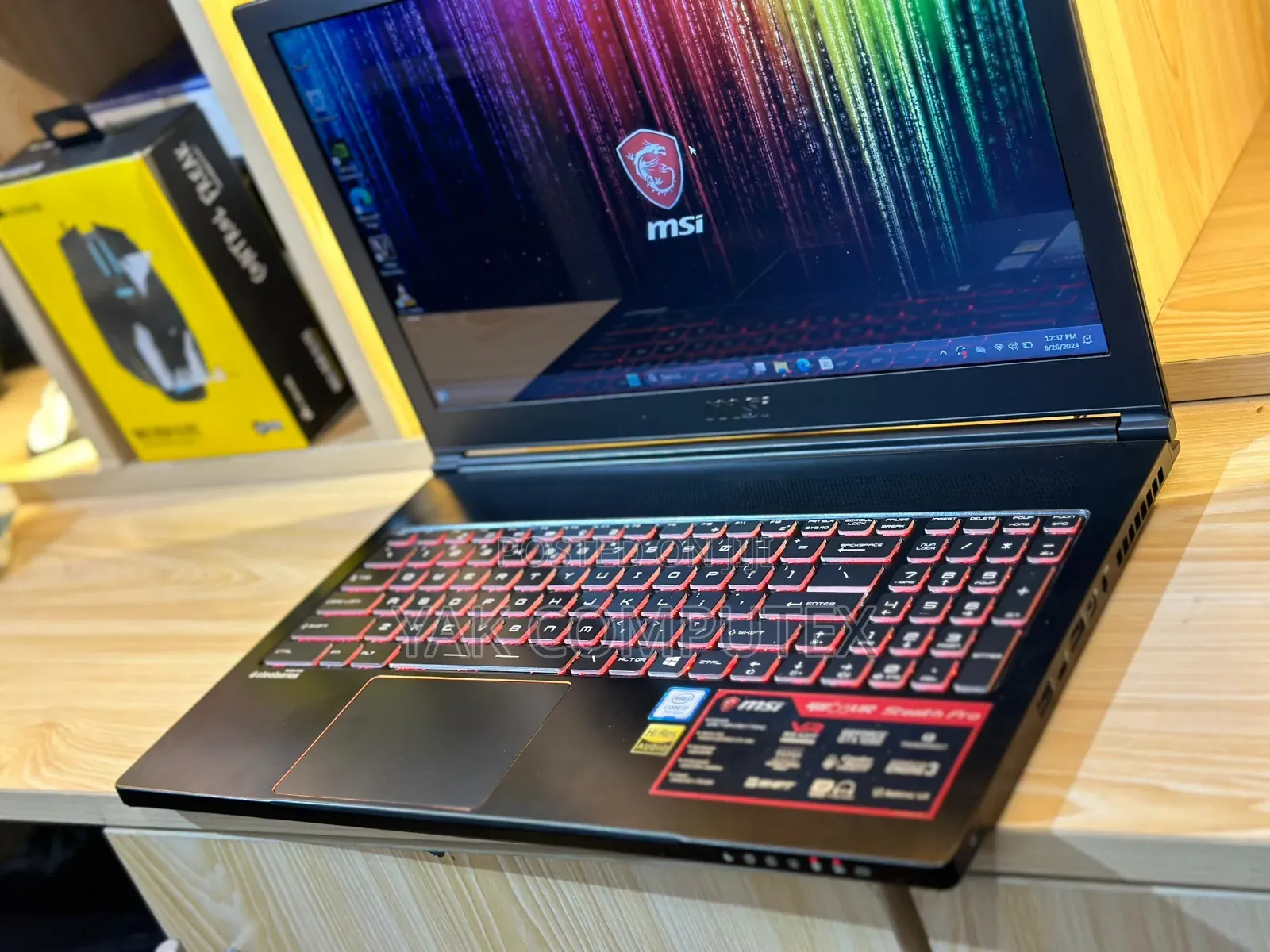 Laptop MSI GF63 16GB Intel Core I7 SSD 512GB for sale - Yak Computex ...