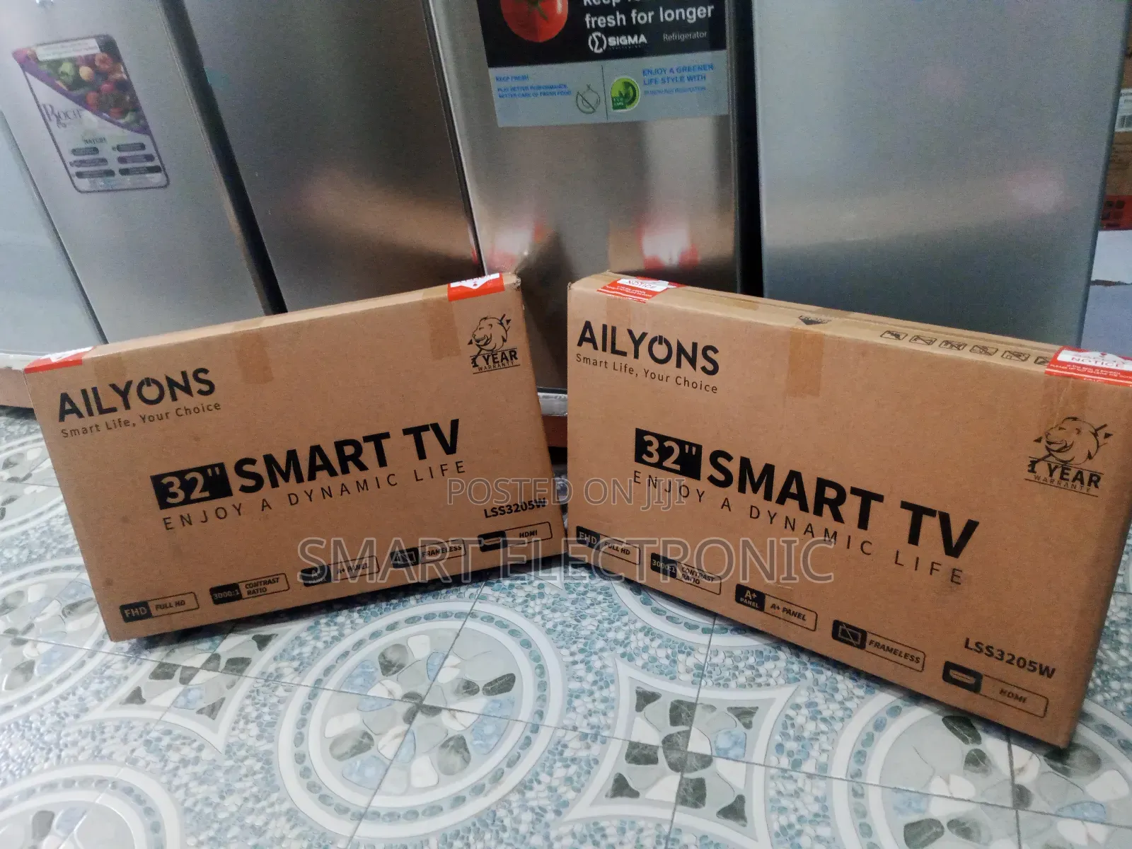 Ailyons 2024LED Television Smart Android Frameless 32inches in Accra ...