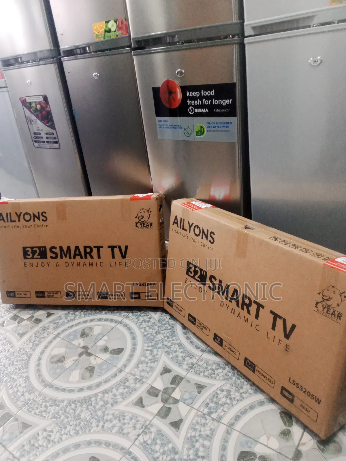 Ailyons 2024LED Television Smart Android Frameless 32inches in Accra ...