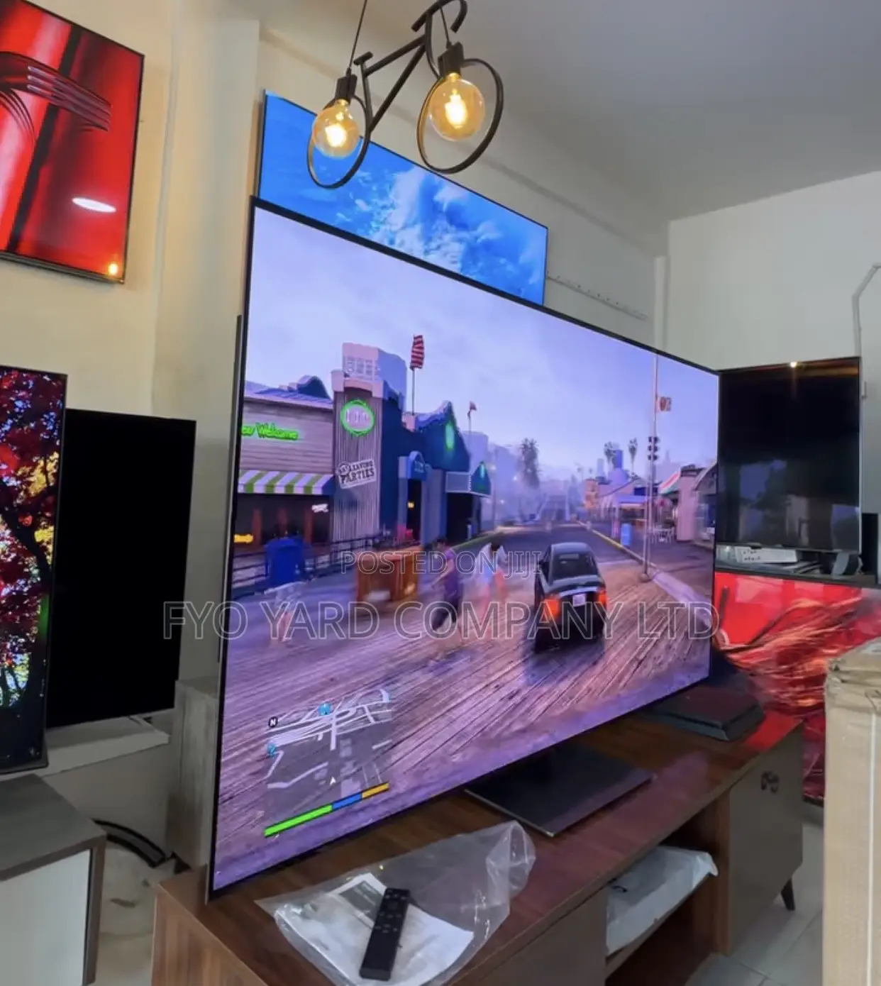 Dual LED Samsung First Class 85inch Smart QLED Digital Tv in Accra ...