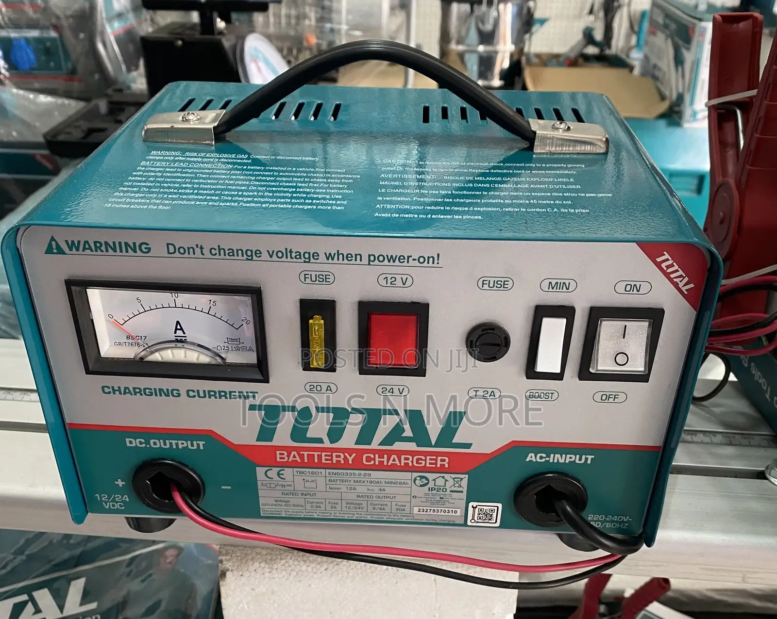 TOTAL Car Battery Charger 12A - P1C4 in Accra Metropolitan - Vehicle ...