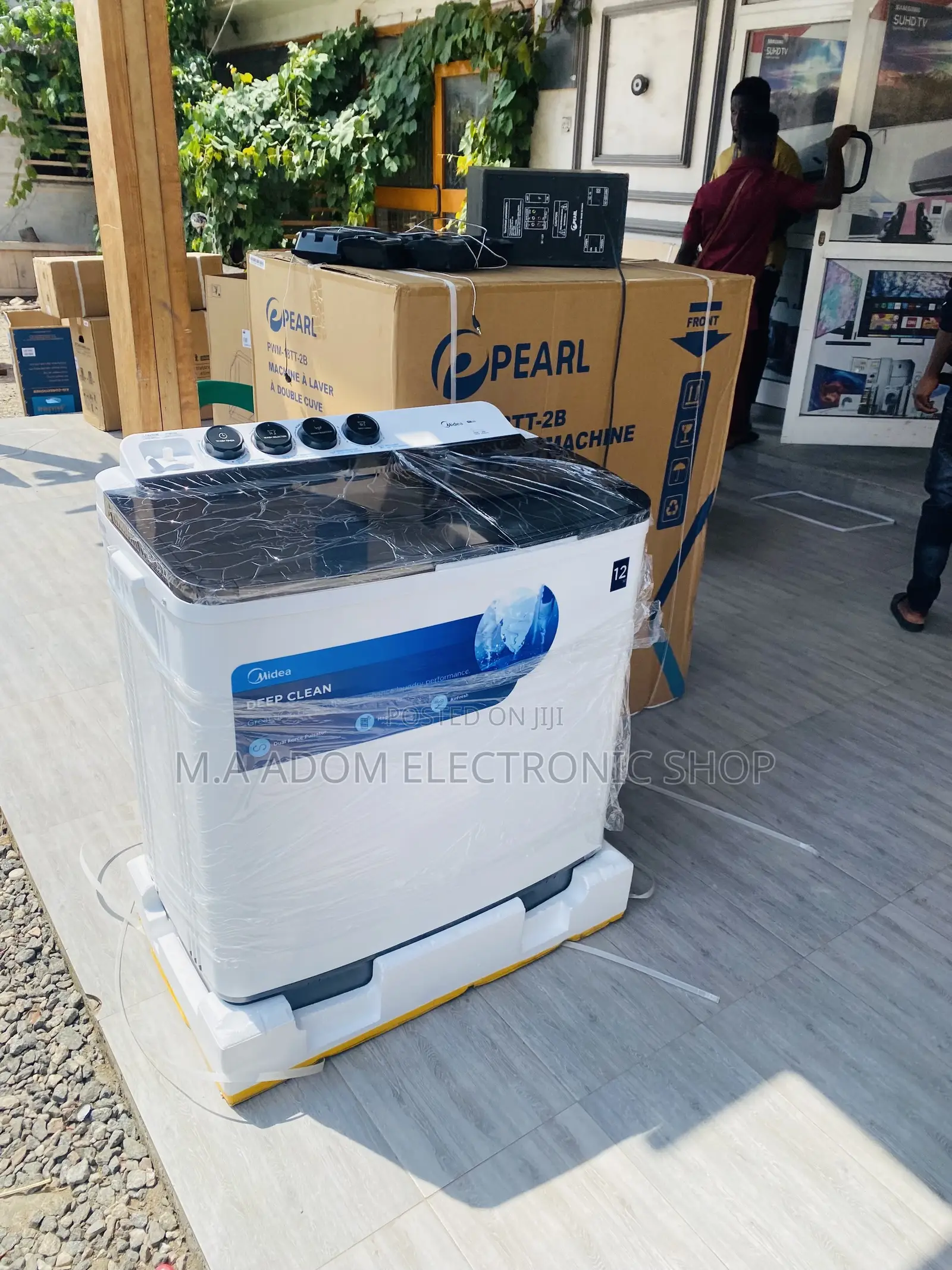 Affordable Midea 12kg Twin Tub Electric Washing Machine. in Adabraka ...