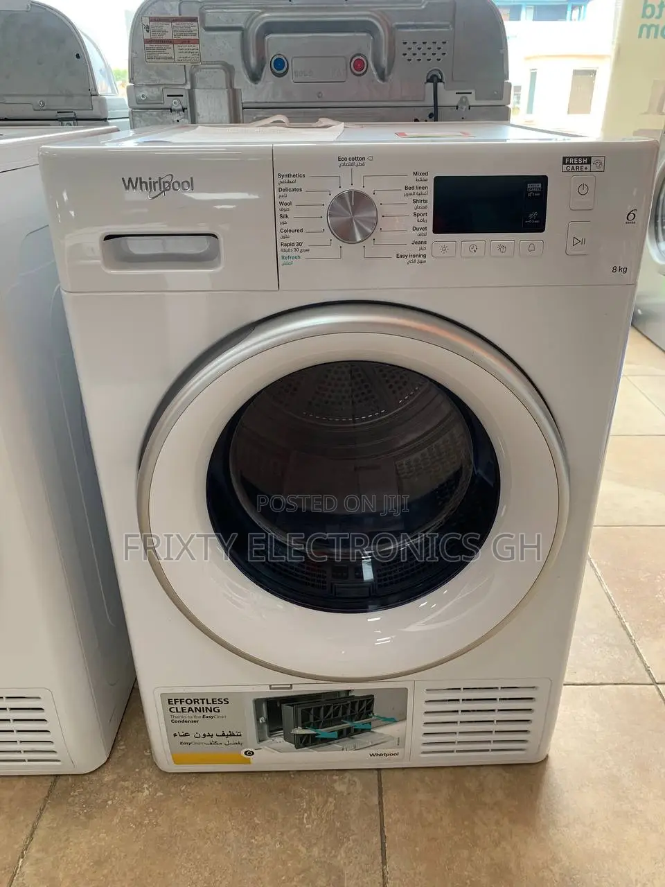 New Whirlpool 8kg Heat Pump Dryer (Fftm118x1wsgcc) in Accra ...