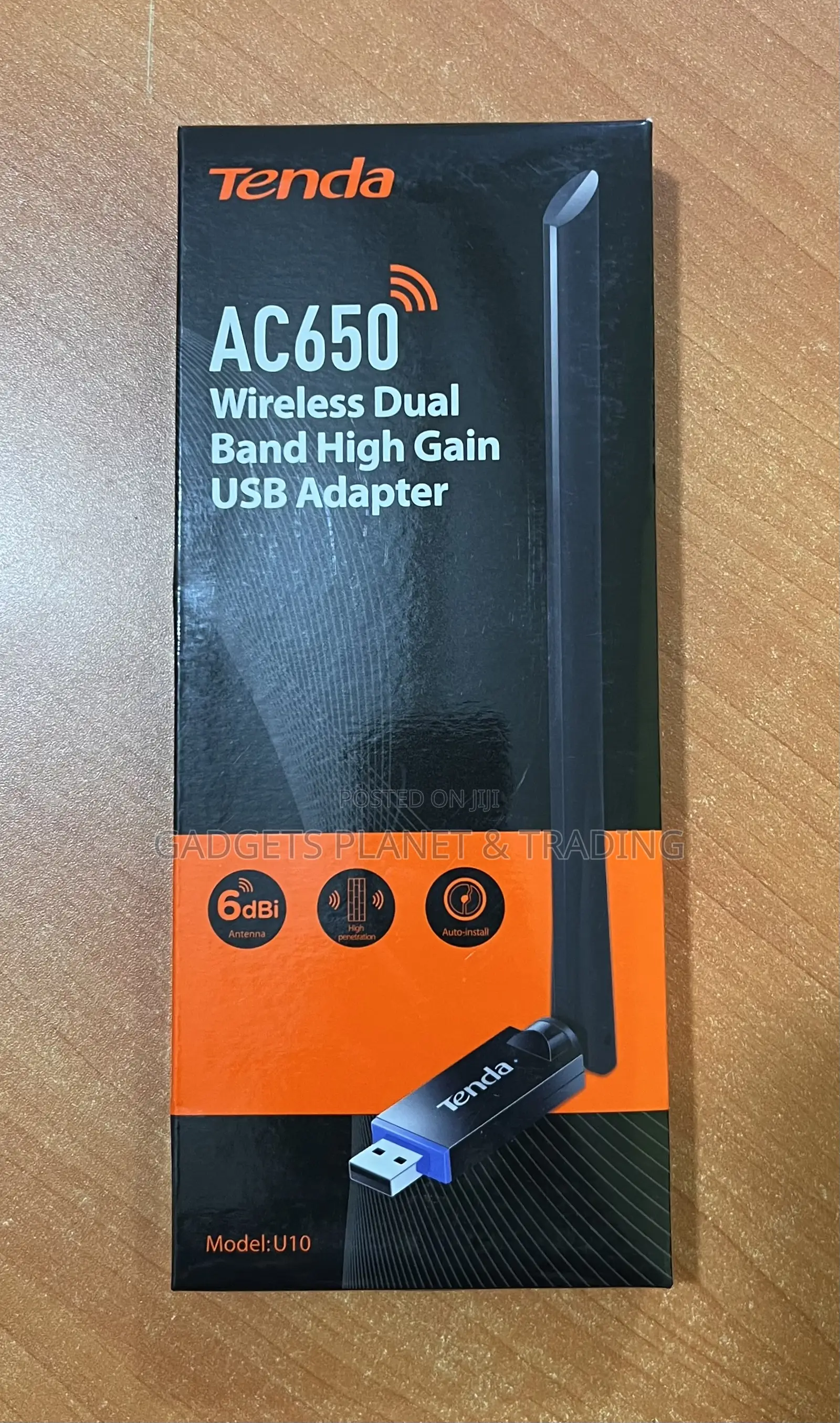 Tenda AC650 Wireless Dual Band High Gain USB Adapter - 6dbi in ...