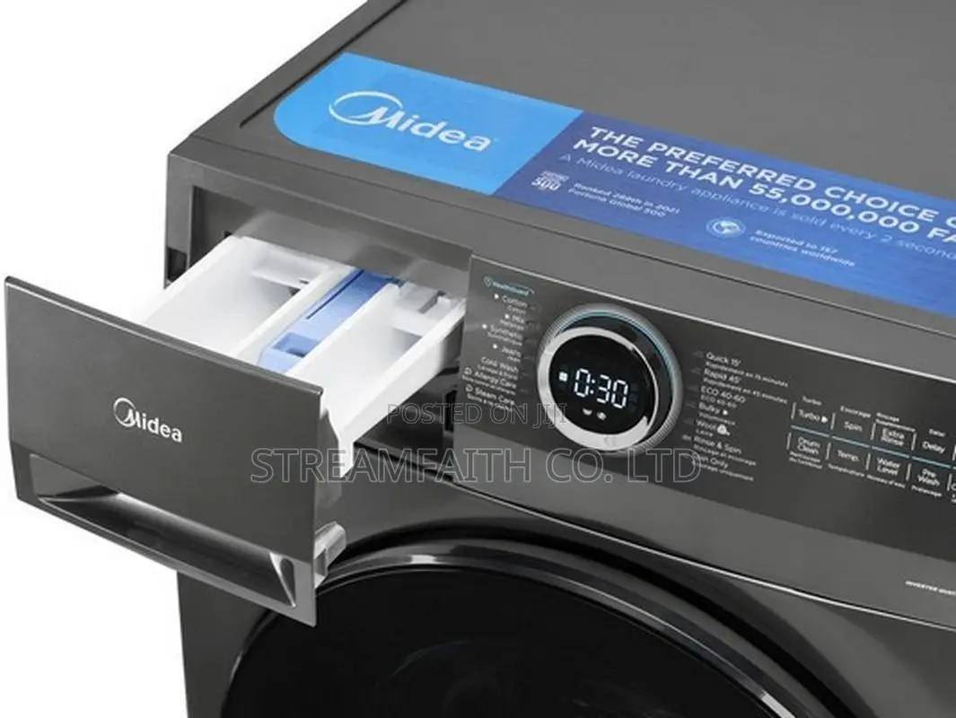 The Joy of Seamless Washing With Smart Inverter Midea 10kg, in Accra ...
