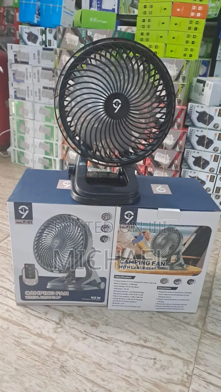 Mini Rechargeable Fan and Remote Control in Accra Metropolitan - Home ...