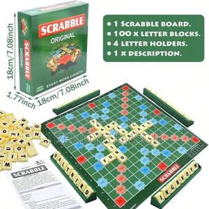 Classic Scrabble Board Game in Spintex - Books & Table Games ...