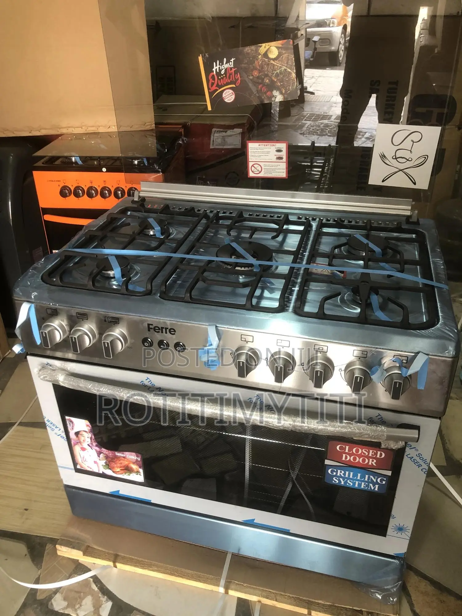 Turkish 5 Burner Stainless Huge Gas Cooker in Accra Metropolitan ...