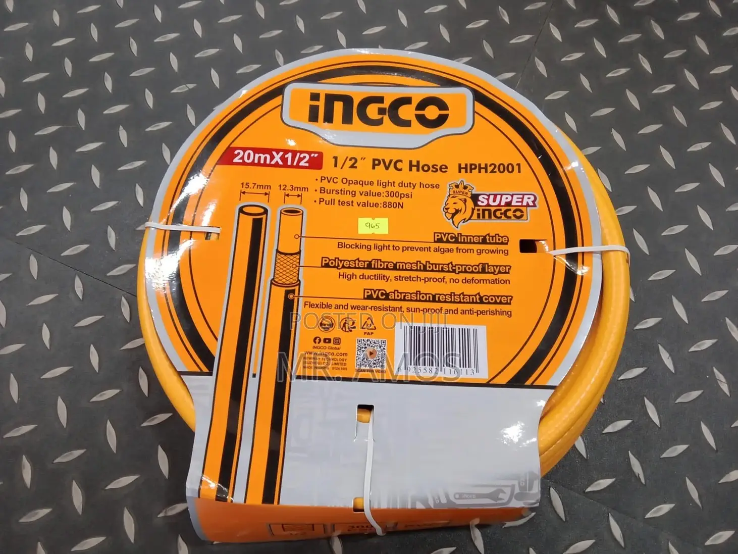 Ingco Water Hose 1/2" 20m - HPH2001 in Accra Metropolitan - Plumbing ...