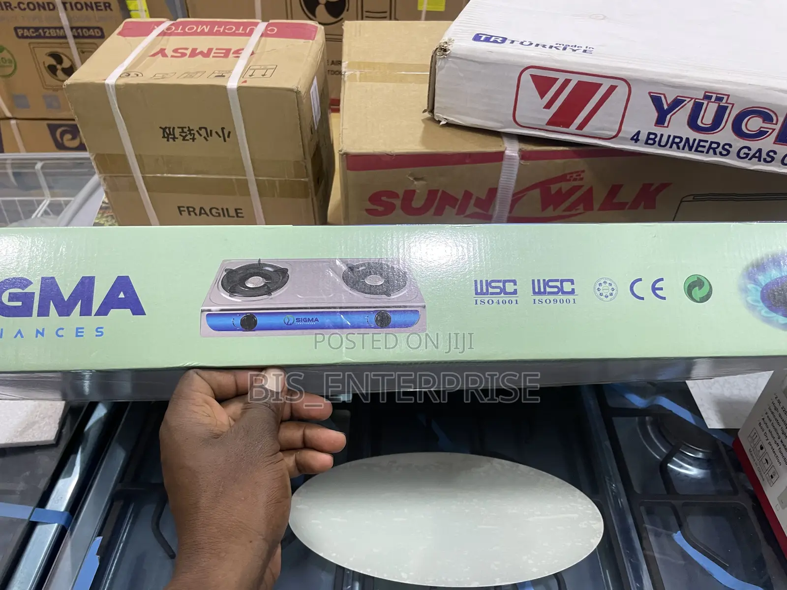 Sigma Table Burner Is 2 in 1 in Accra Metropolitan - Kitchen Appliances ...
