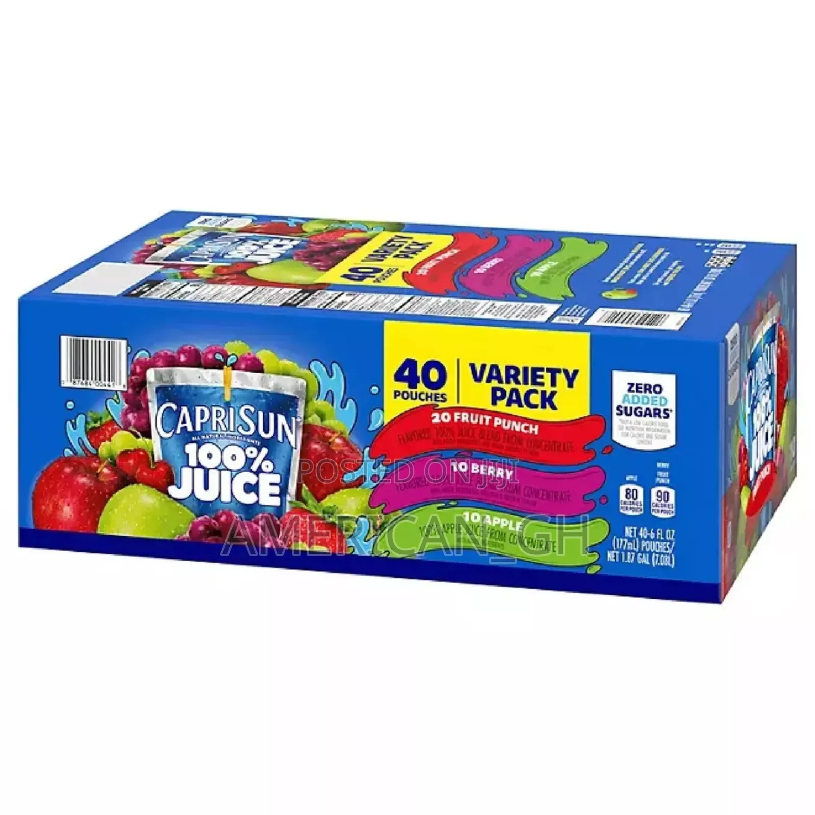 Capri Sun 100% Juice Fruit Punch, Variety Pack in Accra Metropolitan ...
