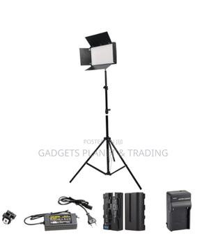 Pro LED 800 Photography Rechargeable Light Batteries Stand in ...
