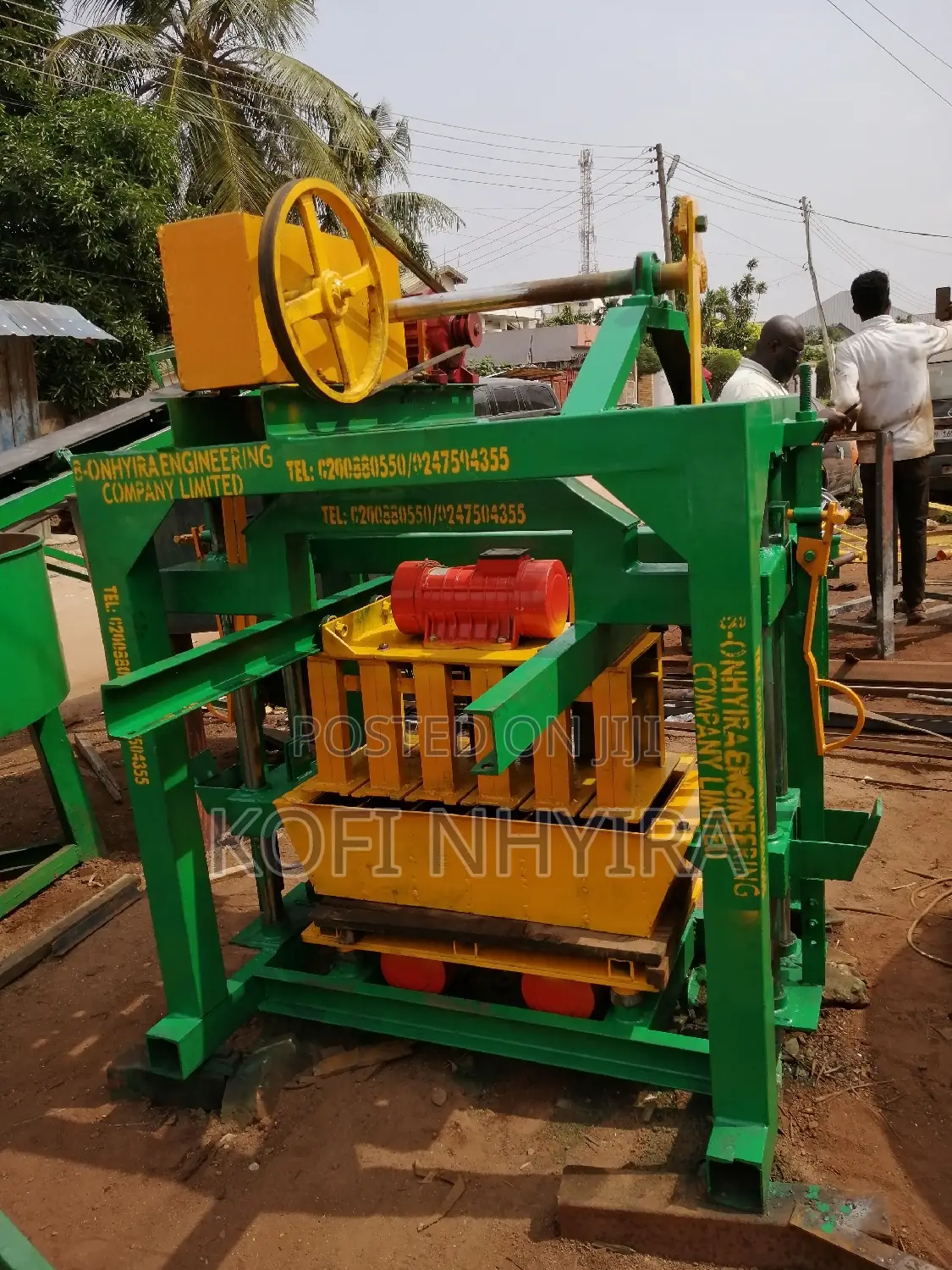 Well Ghana Made Semi Automatic Block Machine for Sale. in Accra ...