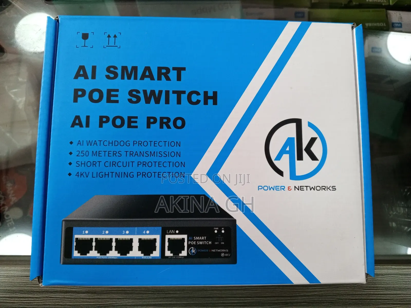 Ai Smart 4 Port Poe Switch in Lapaz - Networking Products, Akina Gh ...