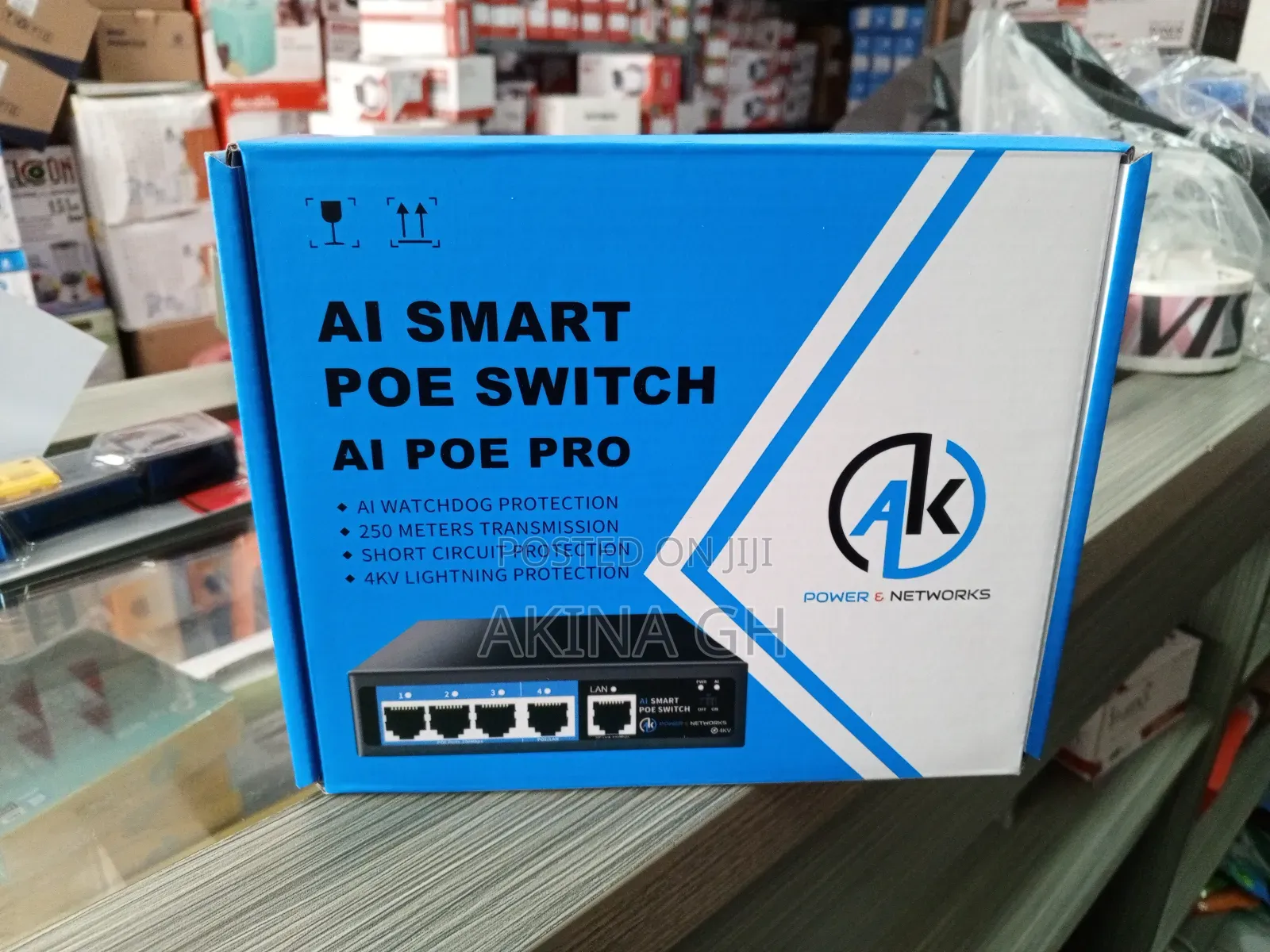 Ai Smart 4 Port Poe Switch in Lapaz - Networking Products, Akina Gh ...