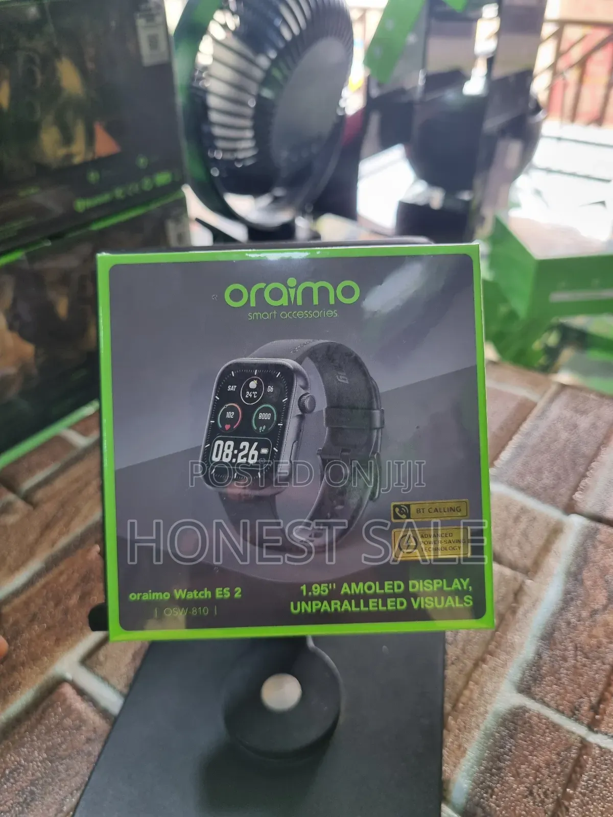Oraimo Watch ES 2 1.95′′ AMOLED IP68 Smart Watch in Madina - Smart ...