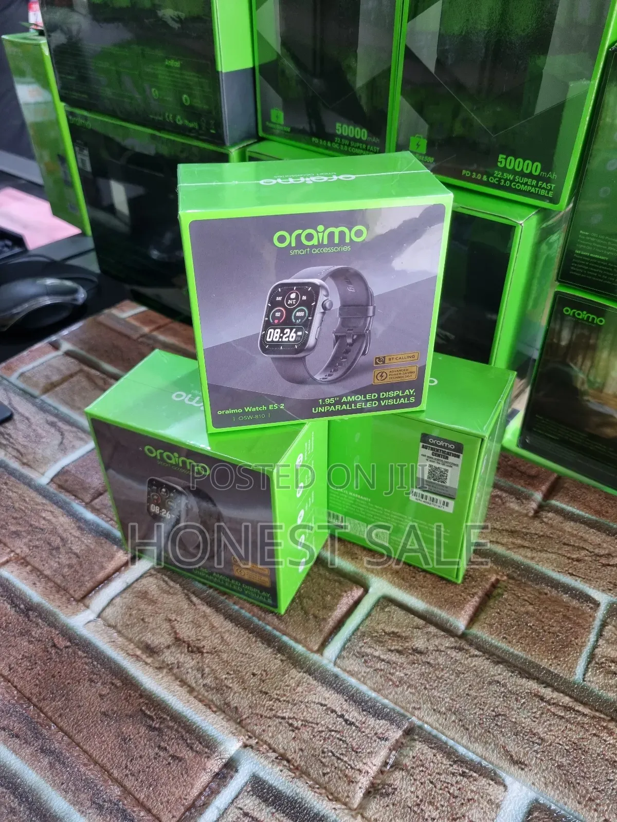 Oraimo Watch ES 2 1.95′′ AMOLED IP68 Smart Watch in Madina - Smart Watches & Trackers, Derrick ...