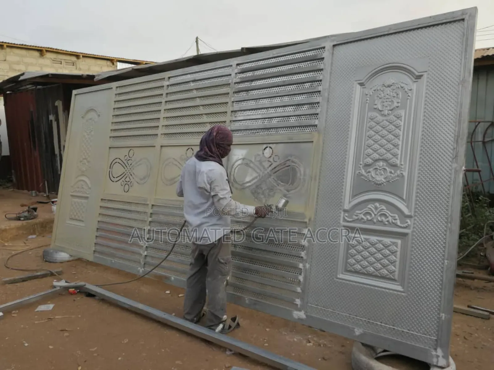 Galvanized Gate Fabrication in Ghana in Lapaz - Building & Trade ...