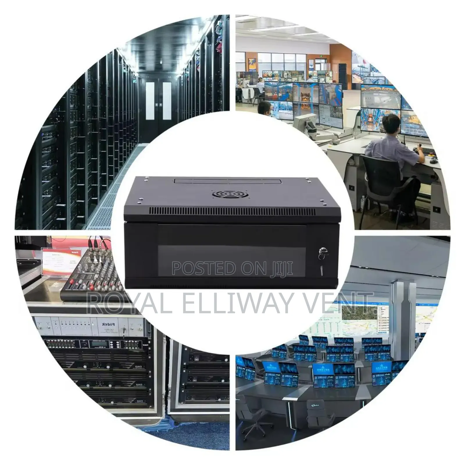 4U Cabinet Rack in Airport Residential Area - Computer Hardware, Royal ...