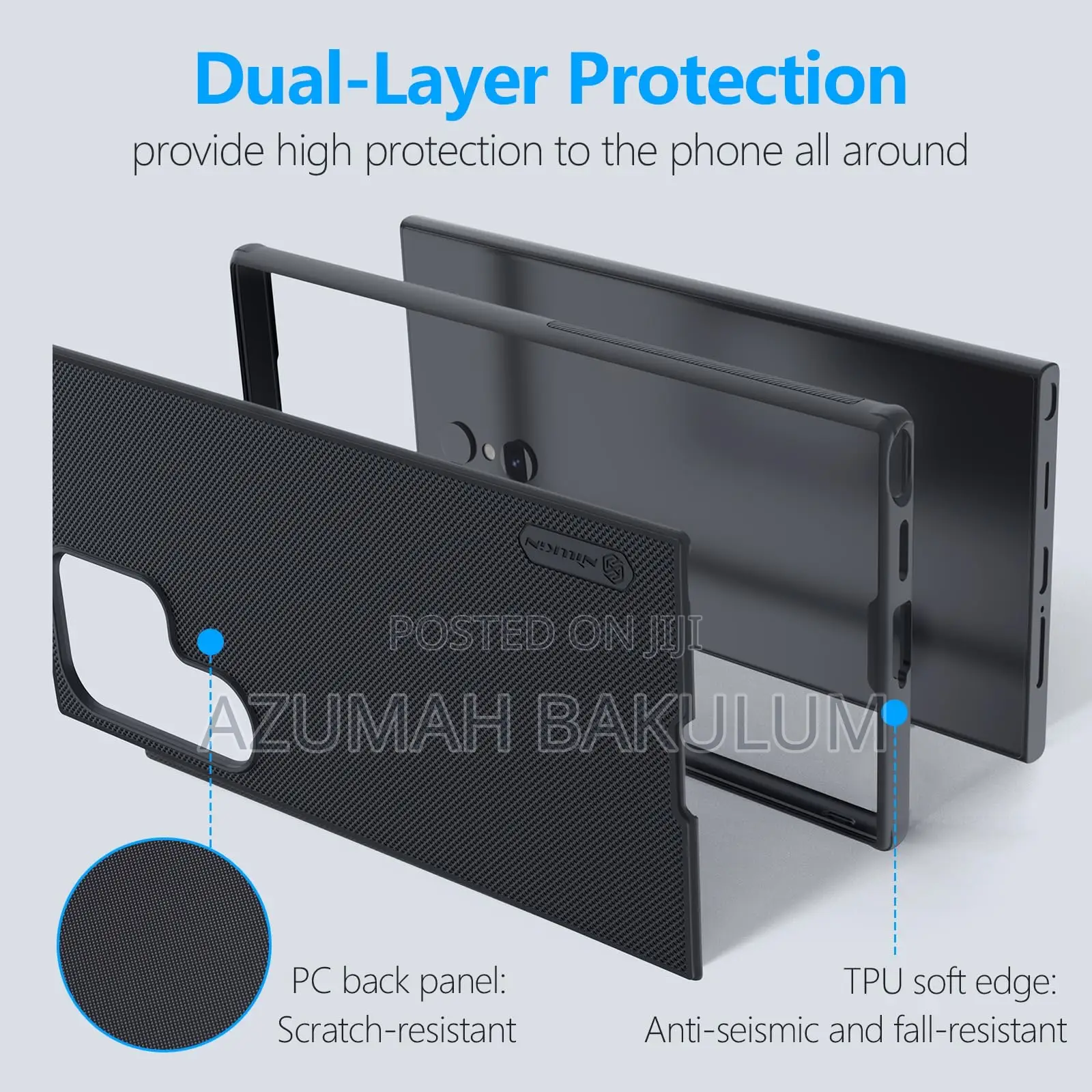 Samsung Galaxy S24 Ultra Nillkin Super Frosted Shield in Circle ...