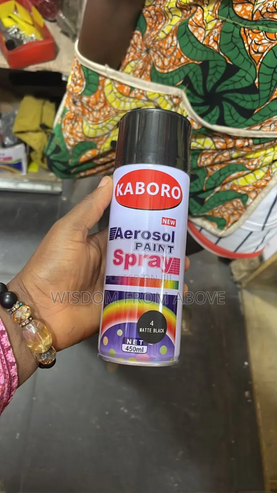 Matt Black Colour Can Spray We Have All Colours Call Us in Dansoman ...