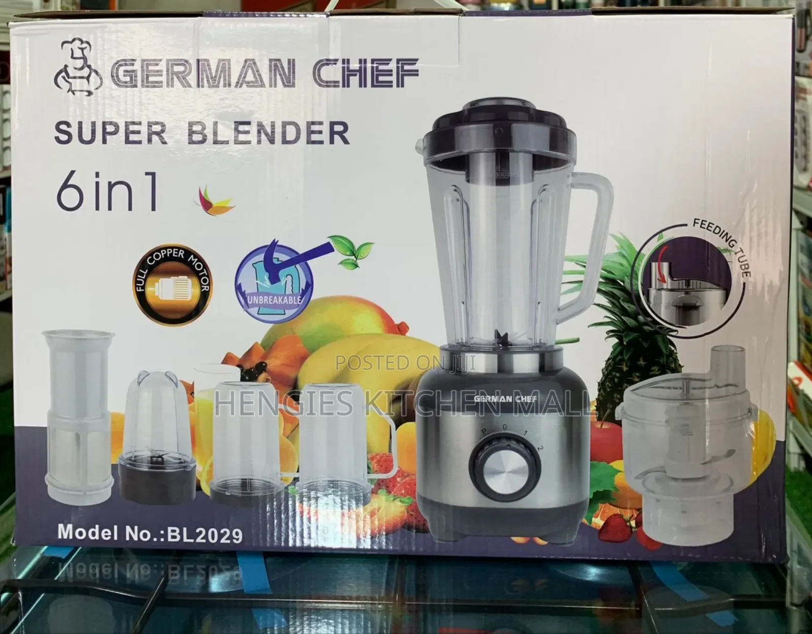 Original German Chef 6in1 Blender for sale - Hengies Kitchen Mall Price ...