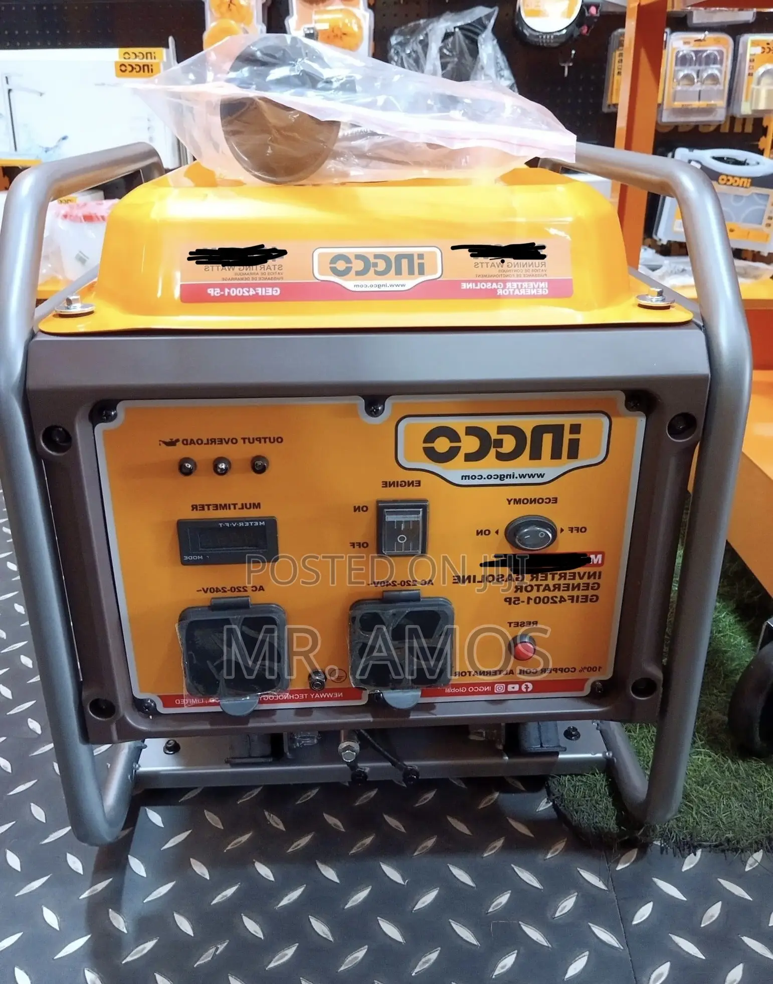 5.5kva Inverter Gasoline Generator With Electric Start - Geif65006 in ...