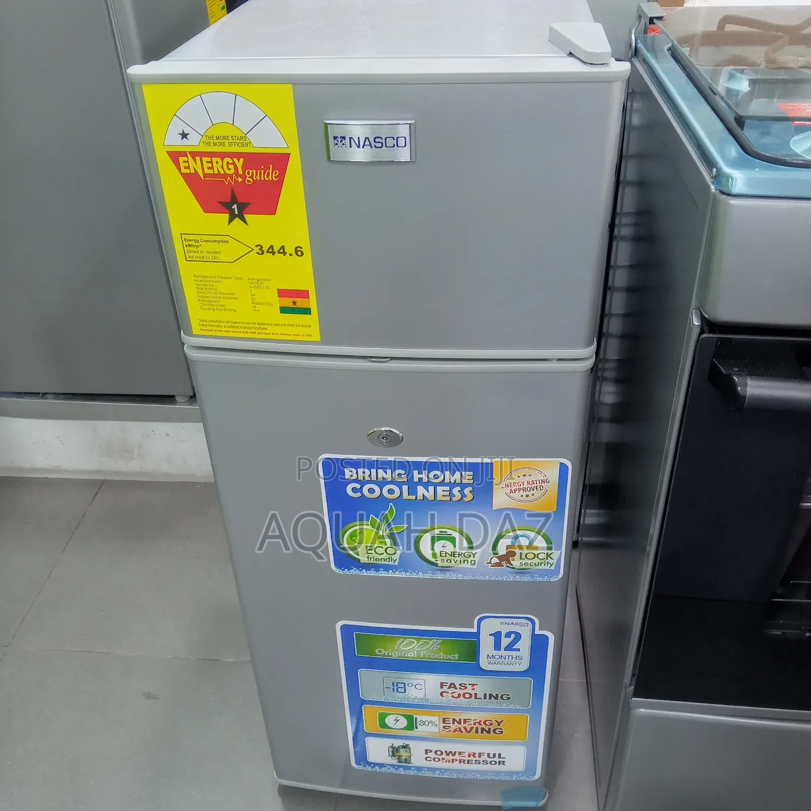 Nasco Double Door Fridge 85 Liters in Accra Metropolitan - Kitchen ...