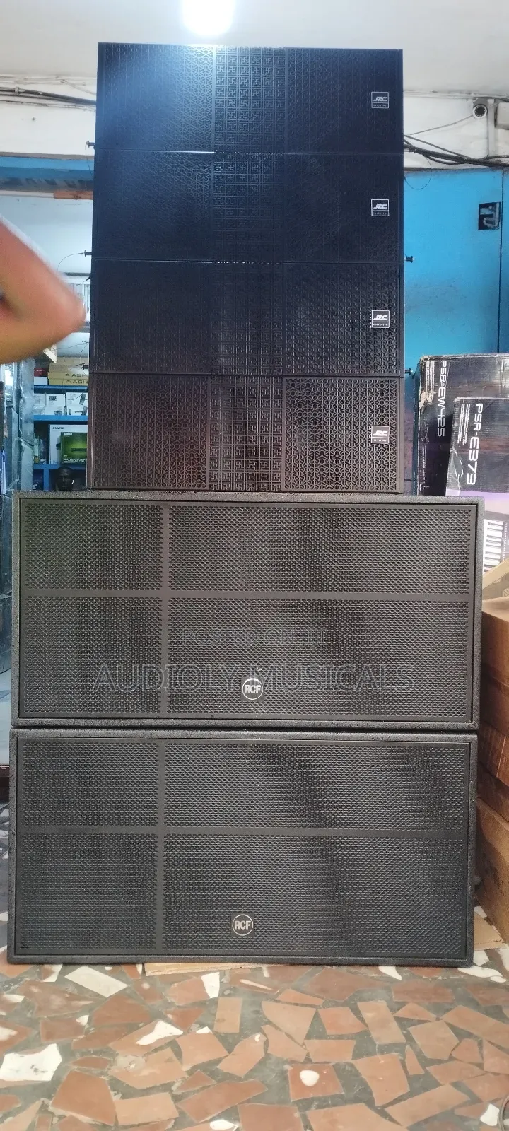 JAC 12inches Line Array Speakers and RCF Double Sub Speaker in Accra ...