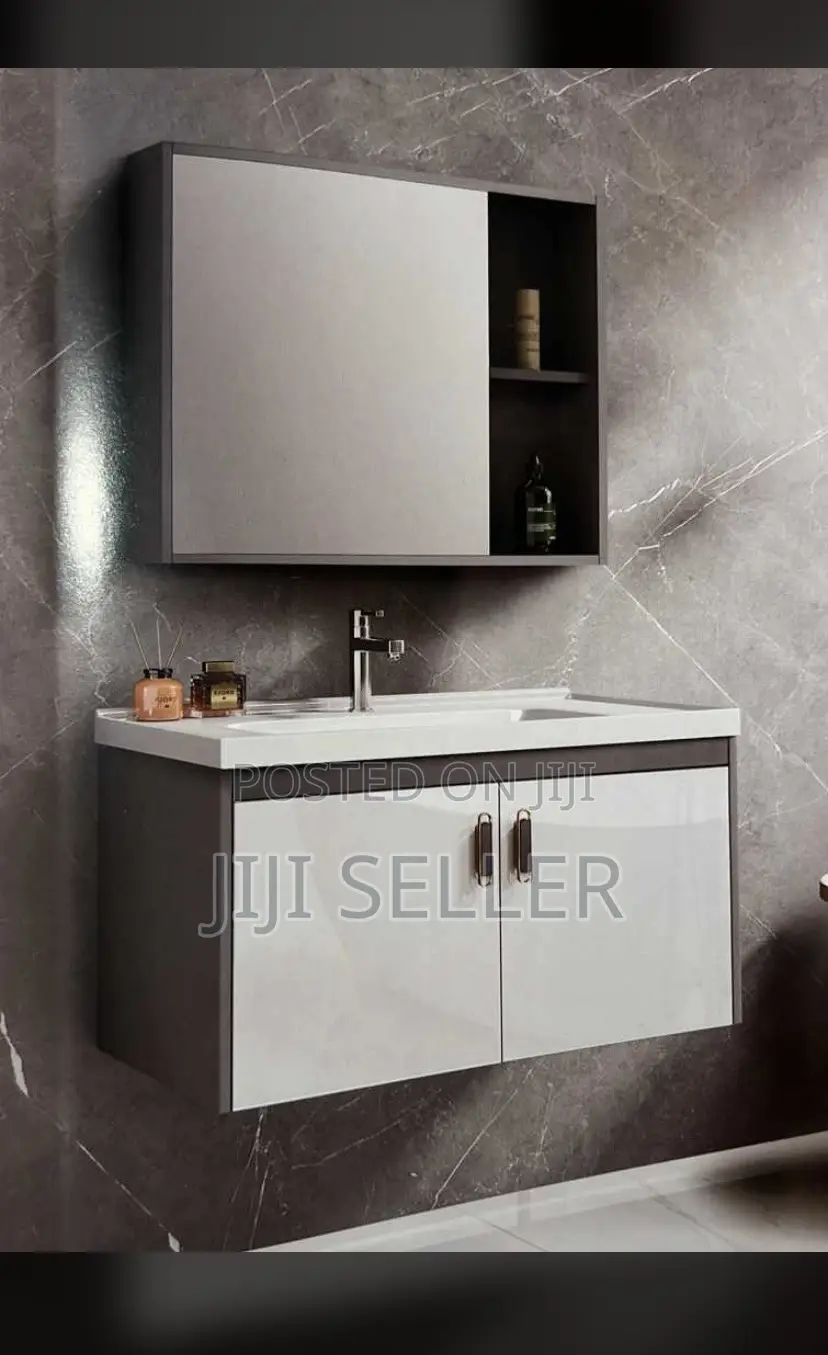 Cabinet Basin Mirror Complete Set_wall Hung Basin_basin in Accra ...