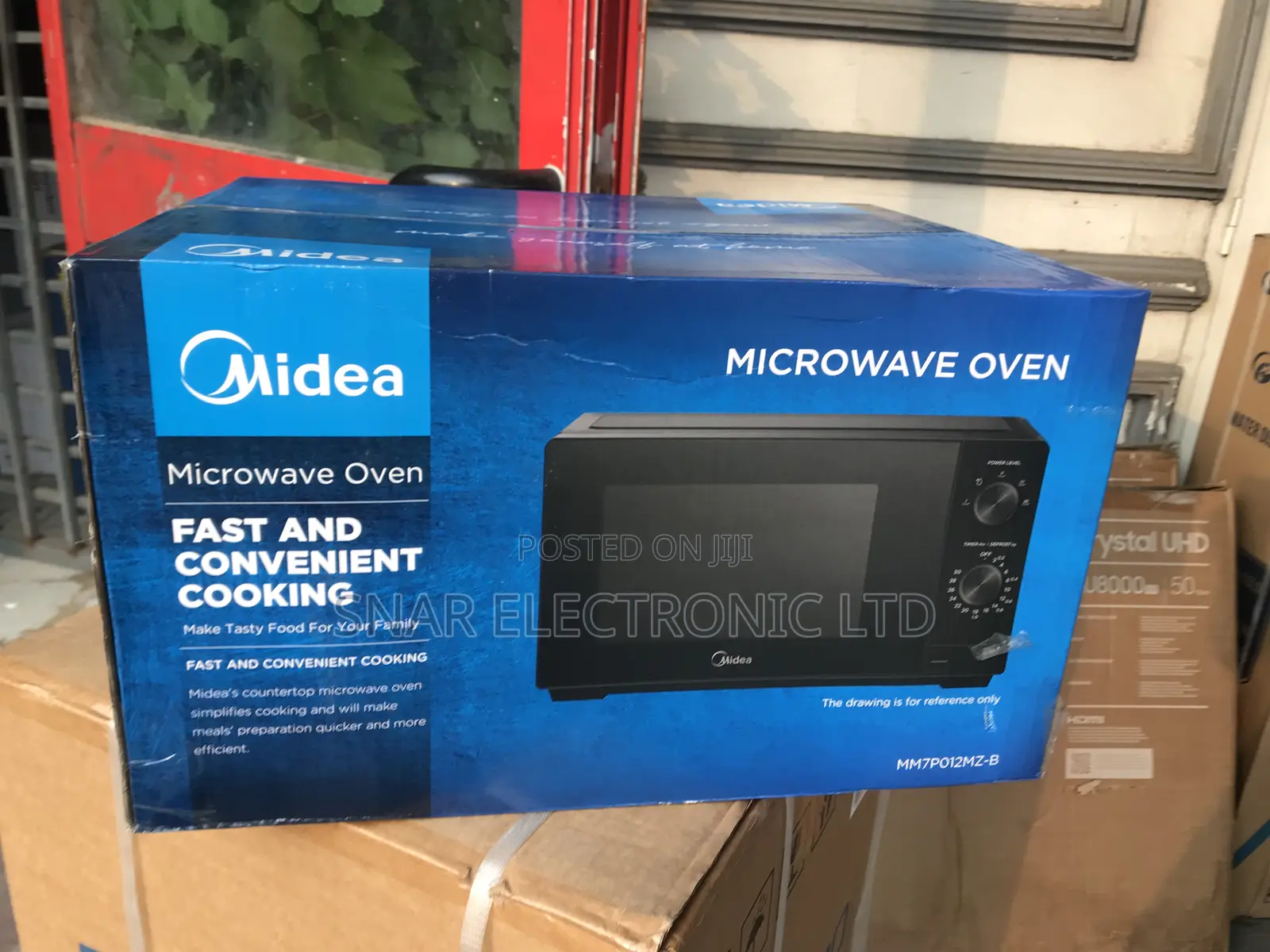 Safety Midea-20ltr-Microwave-Solo-Mm7p012mz-B Black in Accra ...
