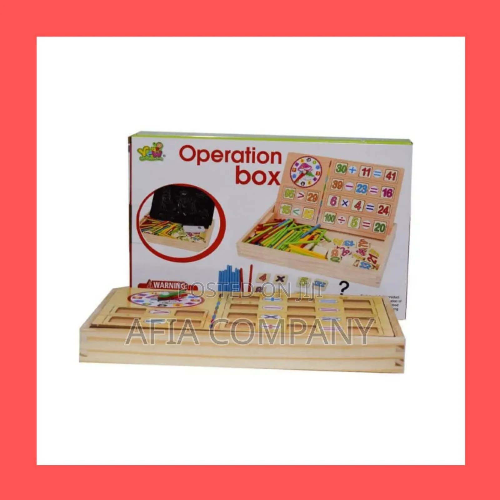 Maths Operation Box in Accra Metropolitan - Toys, Afia's Company | Jiji.com.gh