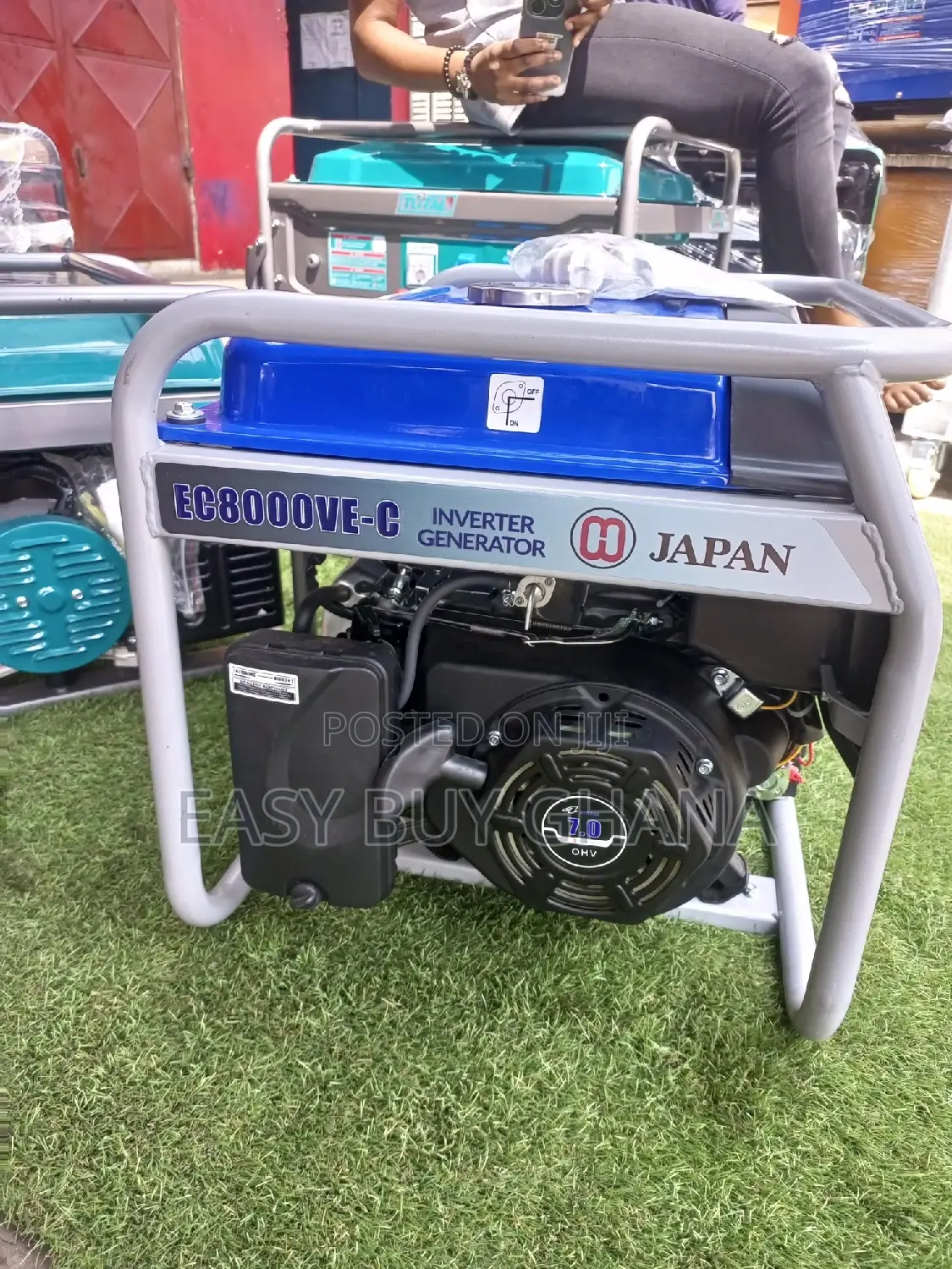Generator Ecoolmax 7.0kva Inverter Generator Japan Made in Accra ...