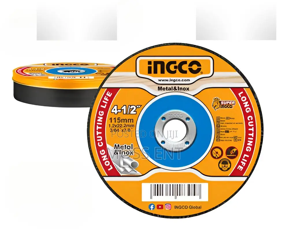 Abrasive Metal Cutting Disc Set4.5"X1.2mm25pcs - MCD in Kokomlemle ...