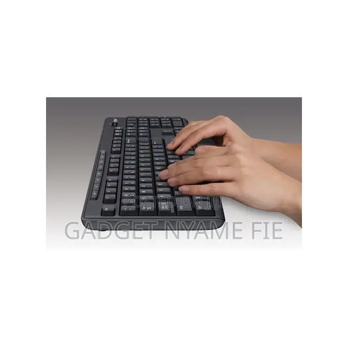 Logitech Soft Touch Wireless Keyboard Mouse Combo Black In Accra Metropolitan Computer