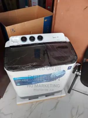 Astonishing MIDEA-8KG-TWIN-TUB-WASHING-MACHINE-MT100W80/WG in Accra ...