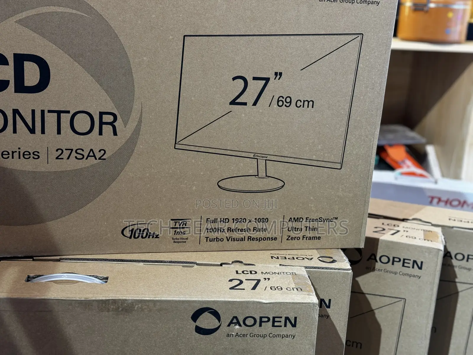 ACER 27SA2 Hbi 27inchs FHD 100HZ Zero-Frame Gaming Monitor in Lapaz ...