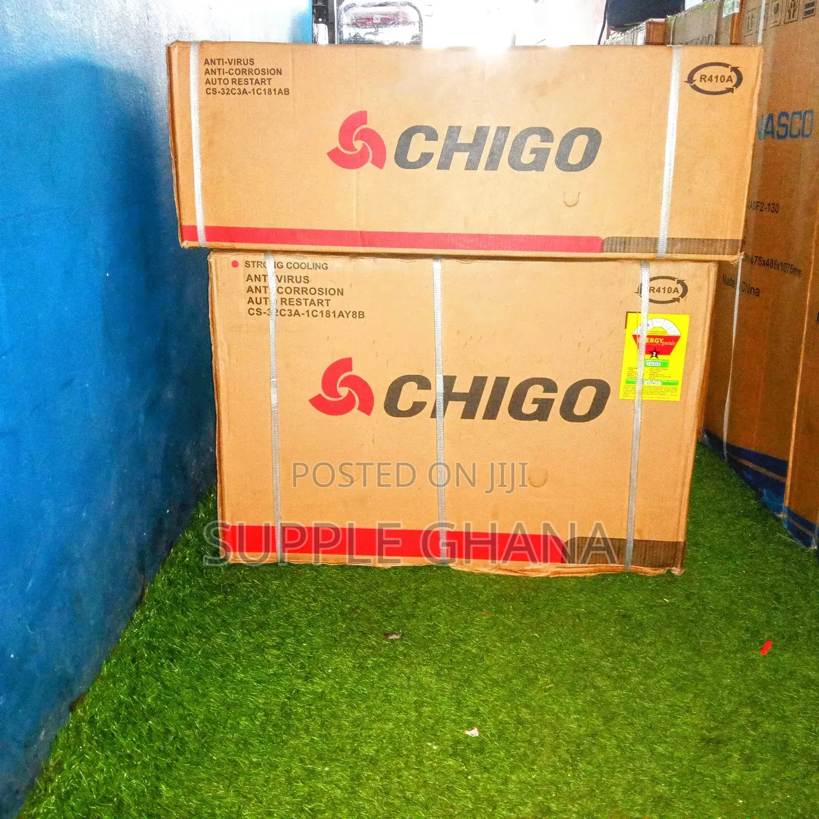 Complete Chigo 1.5hp Air Conditioner in and Out Door Chigo in Accra ...