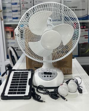 Solar Rechargeable Fan Ac/Dc, Rechargeable Oscillating Fan in Madina ...
