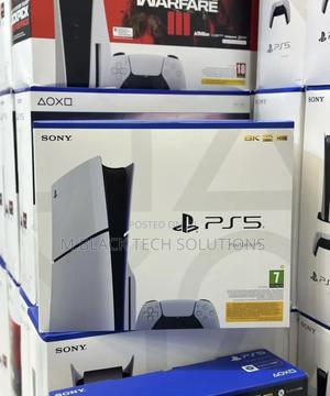 Sony Playstation 5 Slim Standard (Disc) in Osu - Video Game Consoles, M-black Tech Solutions ...