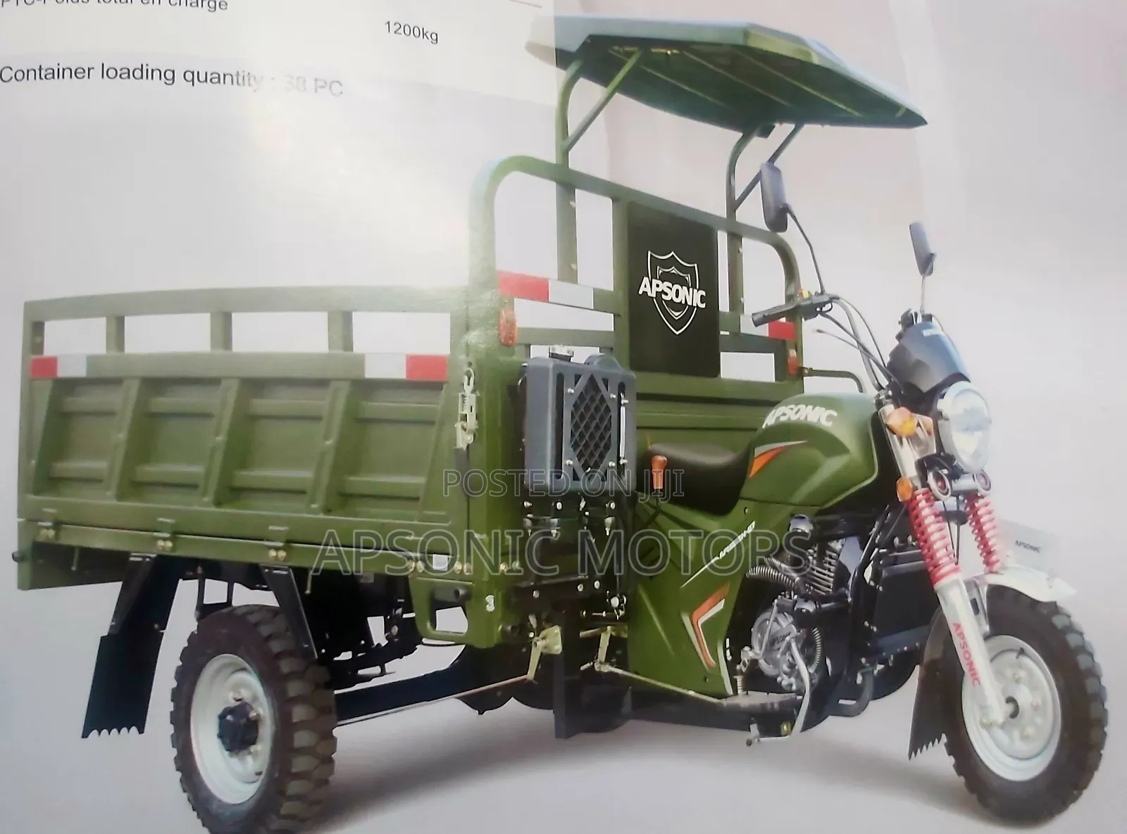 New Apsonic AP150ZH-20A HG 2024 Blue in Spintex - Motorcycles ...