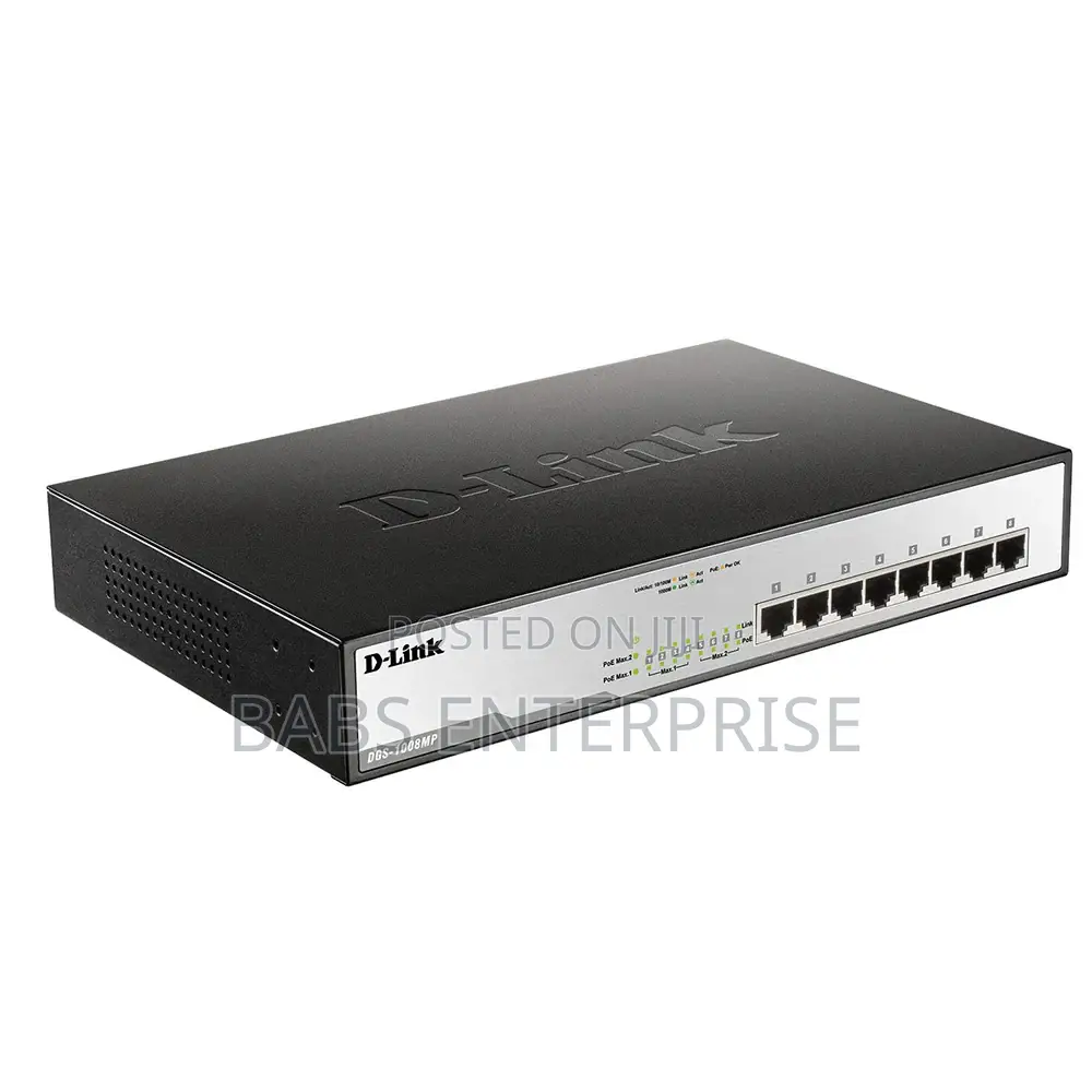 Dlink Network 8-Port Poe Switch DGS-1008MP in Accra Metropolitan ...