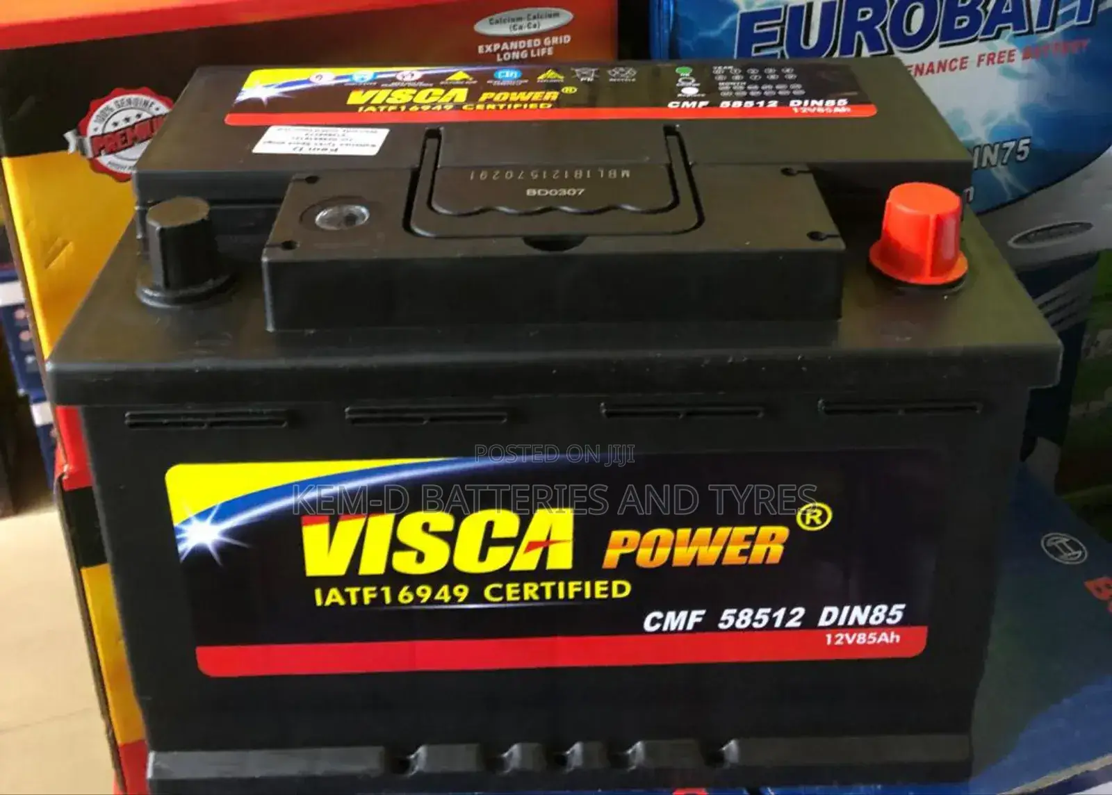 15 Plates Visca Battery - Free Delivery in Ablekuma - Vehicle Parts ...