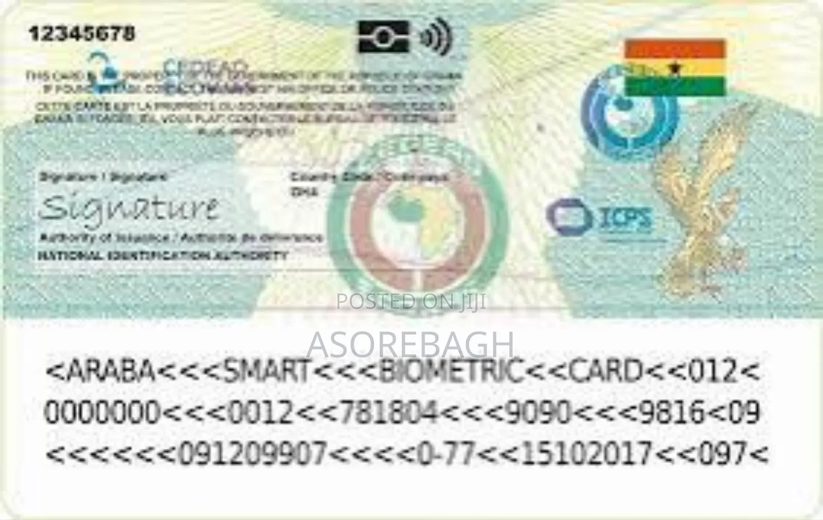 Legal Documents for Ghana Card in Accra Metropolitan - Legal Services ...